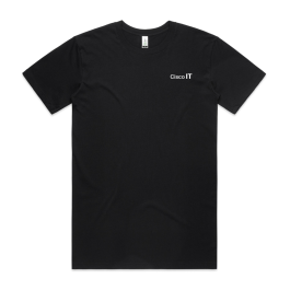 Cisco IT Organic T-Shirt - Black (Men's)