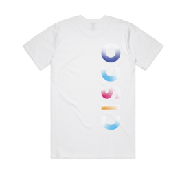 Gradient Cisco T-Shirt - White (Unisex)
