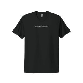 Splunk Me, my friends, and AI T-Shirt - Black (Unisex)